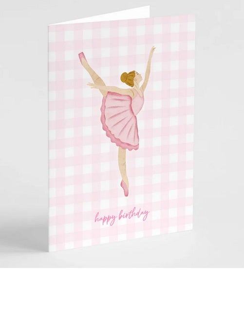 Popsy Press - Ballet Dancer Happy Birthday Card | The Nest Euroa